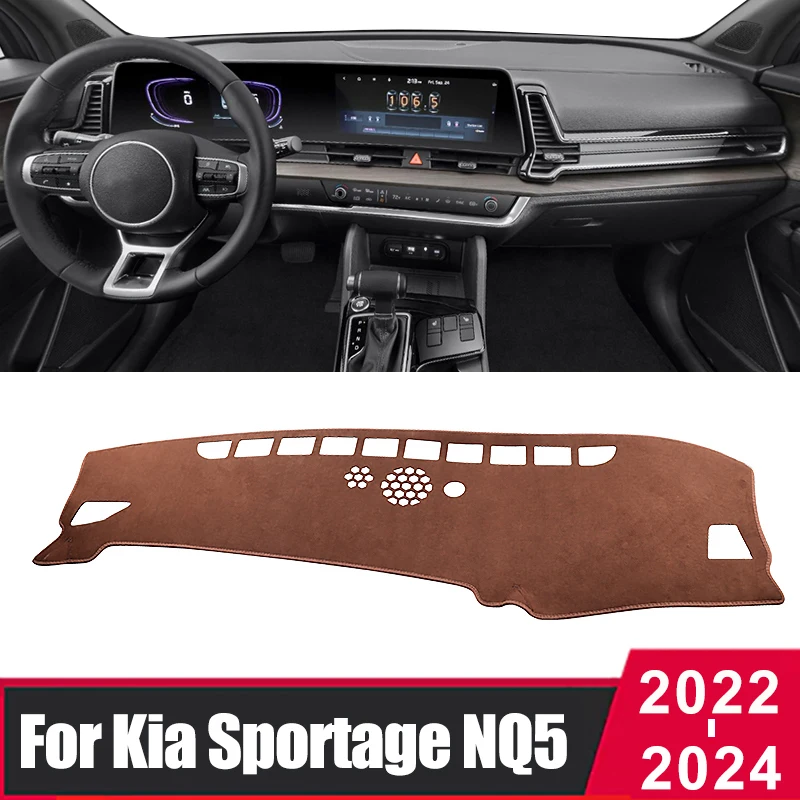 For Kia Sportage NQ5 PHEV HEV 2022 2023 2024 Car Dashboard Cover Avoid Light Mats Sun Shade ...