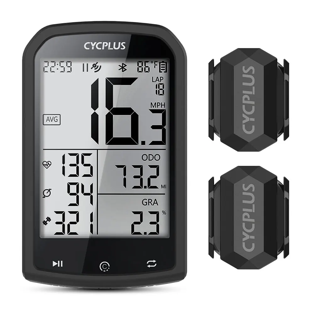 CYCPLUS-M1-GPS-Bicycle-Computer-Cycling-Bike-Accessories-Bluetooth-5-0 ...