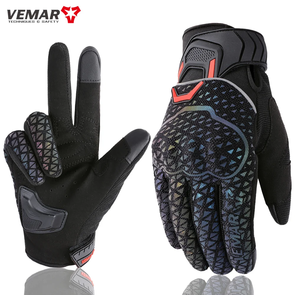 Reflective Motorcycle Gloves | Motorcycle Summer Gloves | Motorcycle ...