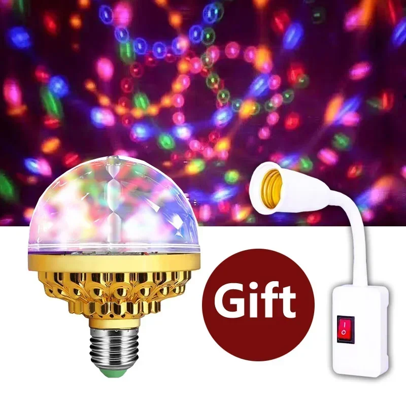 Disco Led Light Bulb Review: How This 360° Rotating E27 Bulb ...