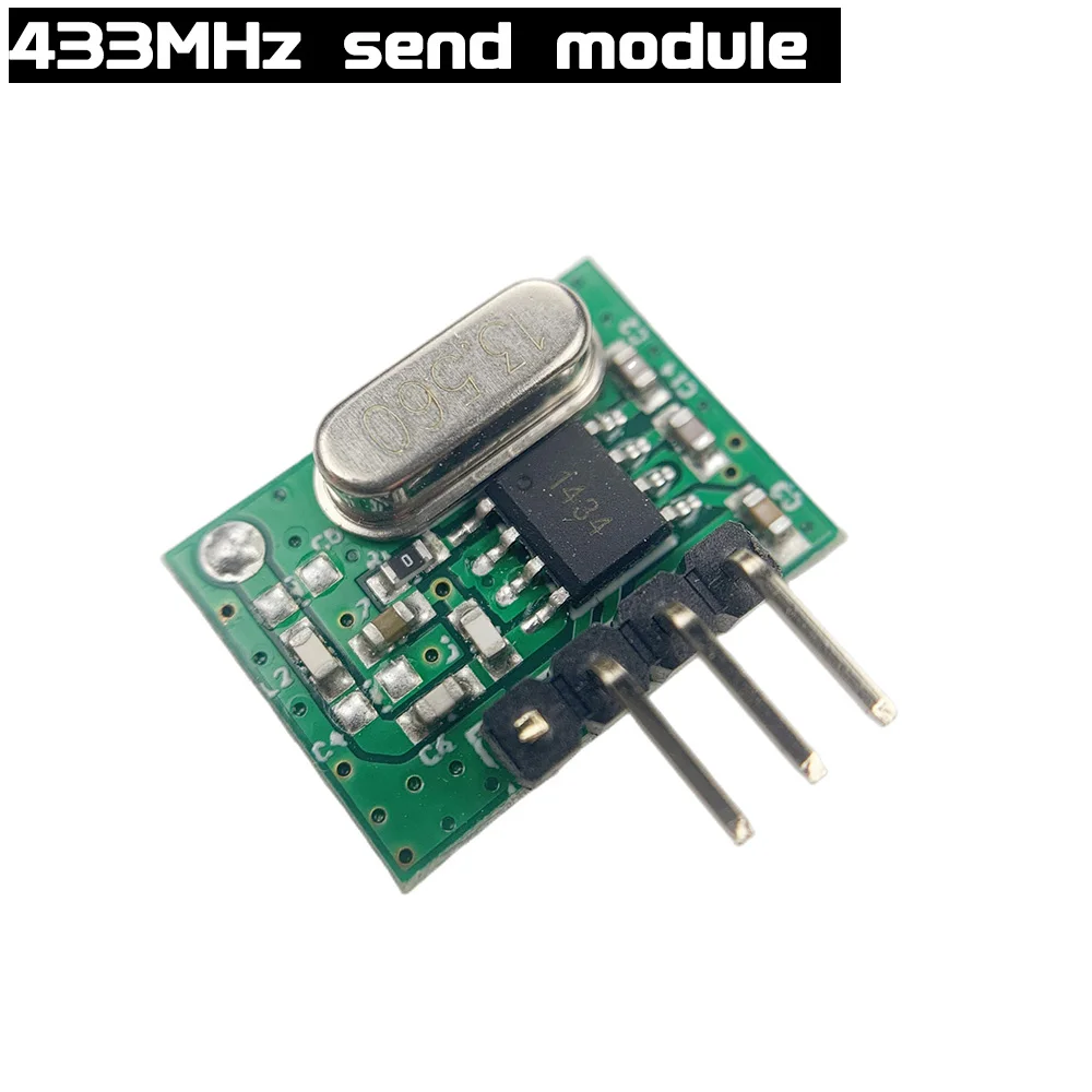 433M super regeneration module Wireless transmission module anti-theft alarm transmitter ...