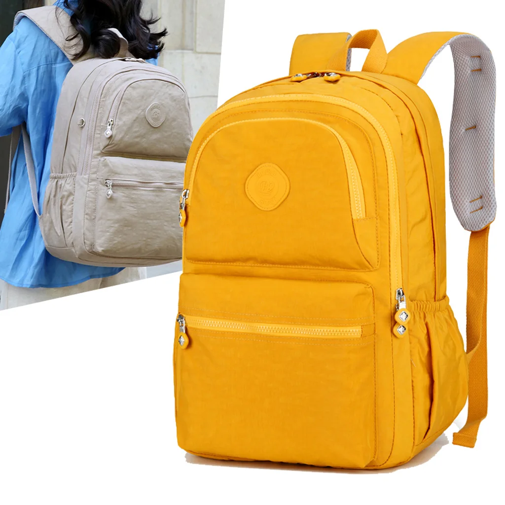Waterproof-Backpacks-for-Woman-Nylon-High-Capacity-Backpack-Lightweight ...