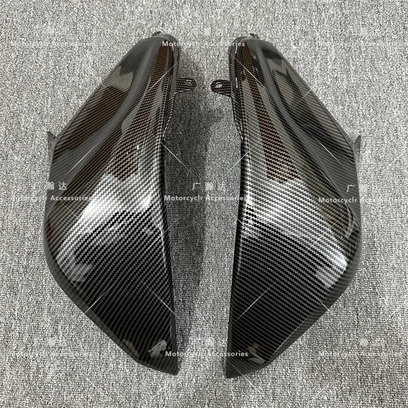 Carbon-Fiber-Paint-Gas-Tank-Side-Cover-Panel-Trim-Fairing-Cowl-Fit-For ...