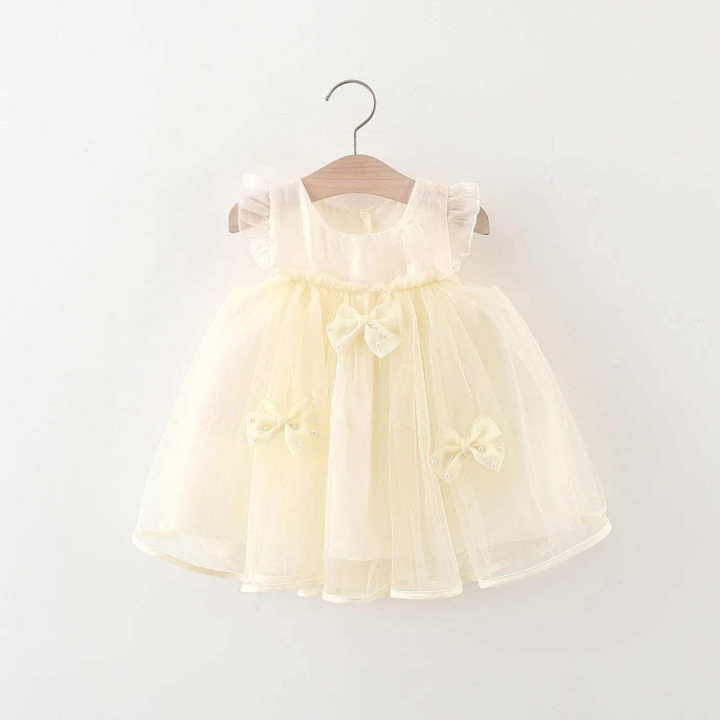 Children-s-clothing-girls-dress-summer-baby-girl-splicing-mesh-three ...