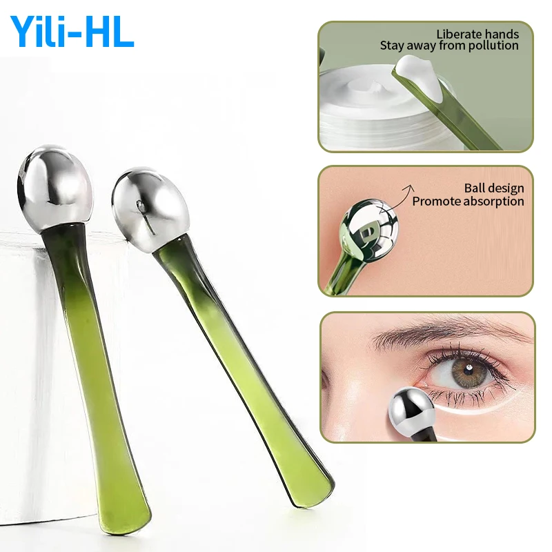 Eye-Roller-Massage-Stick-Dark-Circles-Applicator-Spoon-Facial-Lifting ...