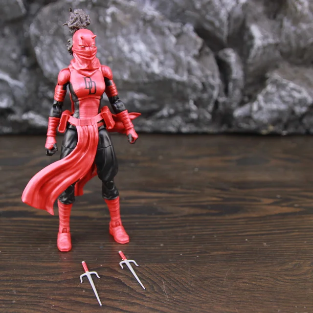 Marvel Legends Elektra Natchios Daredevil Lady 6 "figura de acción ...