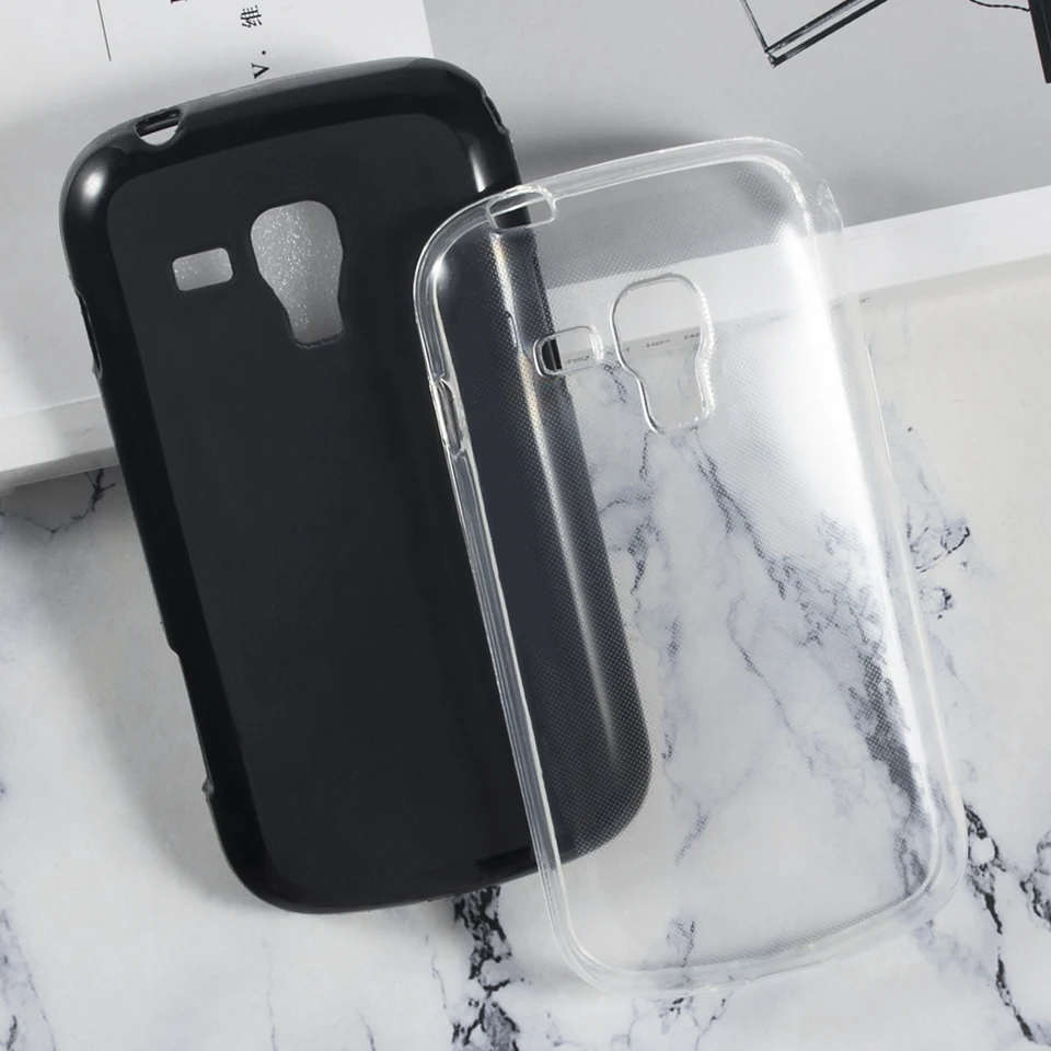 Samsung Galaxy S Duos 2 Black Flip Cover