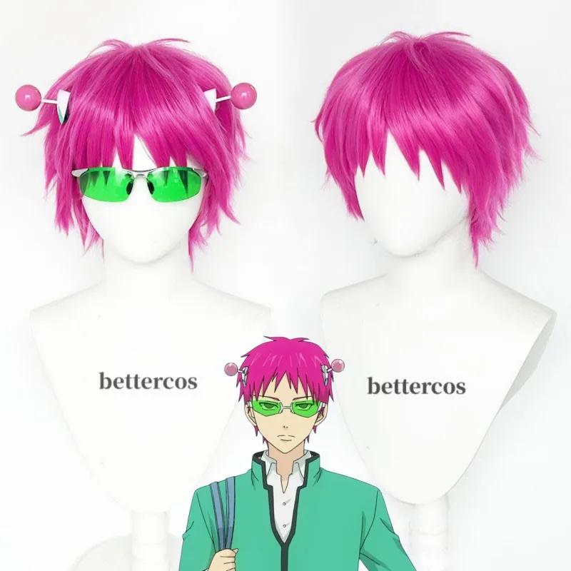 Anime la vida desastrosa de Saiki K. Accesorios de Cosplay Saiki Kusuo ...