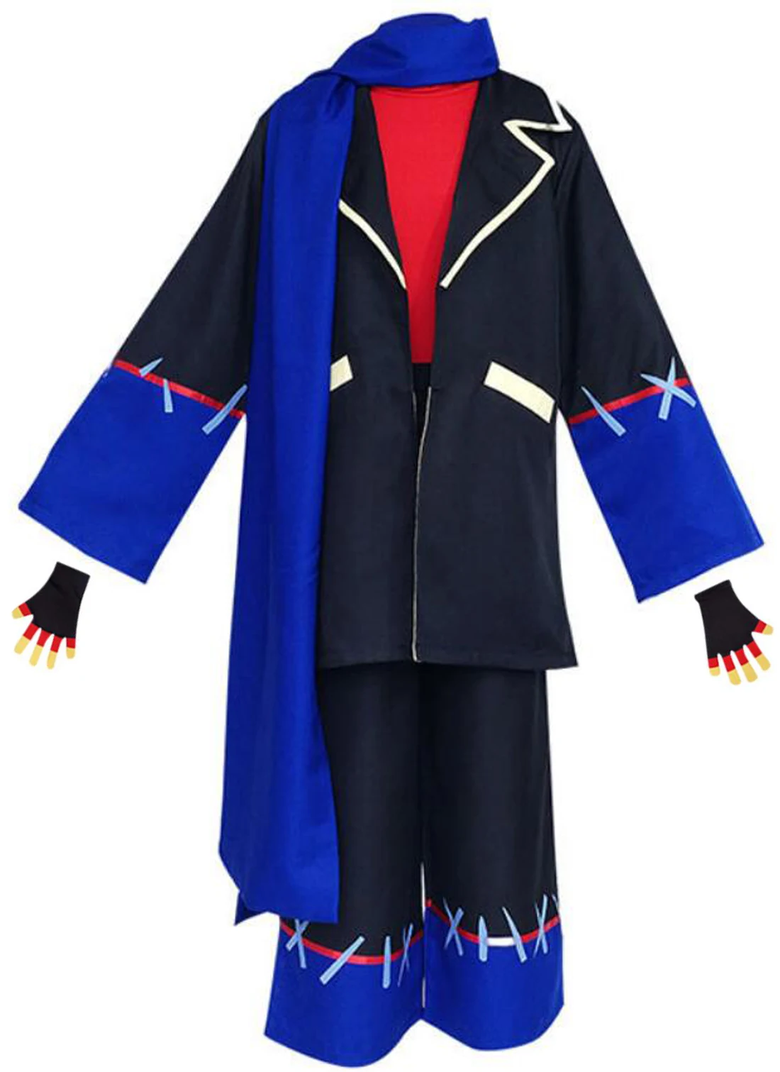 Anime Cosplay Undertale Error Sans Cosplay Costume Black Cloak Coat ...