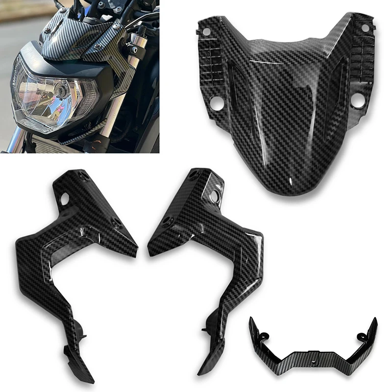 Motorcycle Front Headlight Side Cover Panel Beak Cowl Fairing Fit For ...