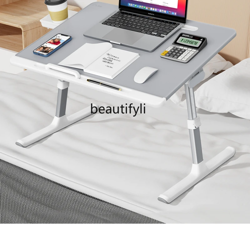 Hj Small Table Foldable Adjustable Lifting Bay Window Study Table ...