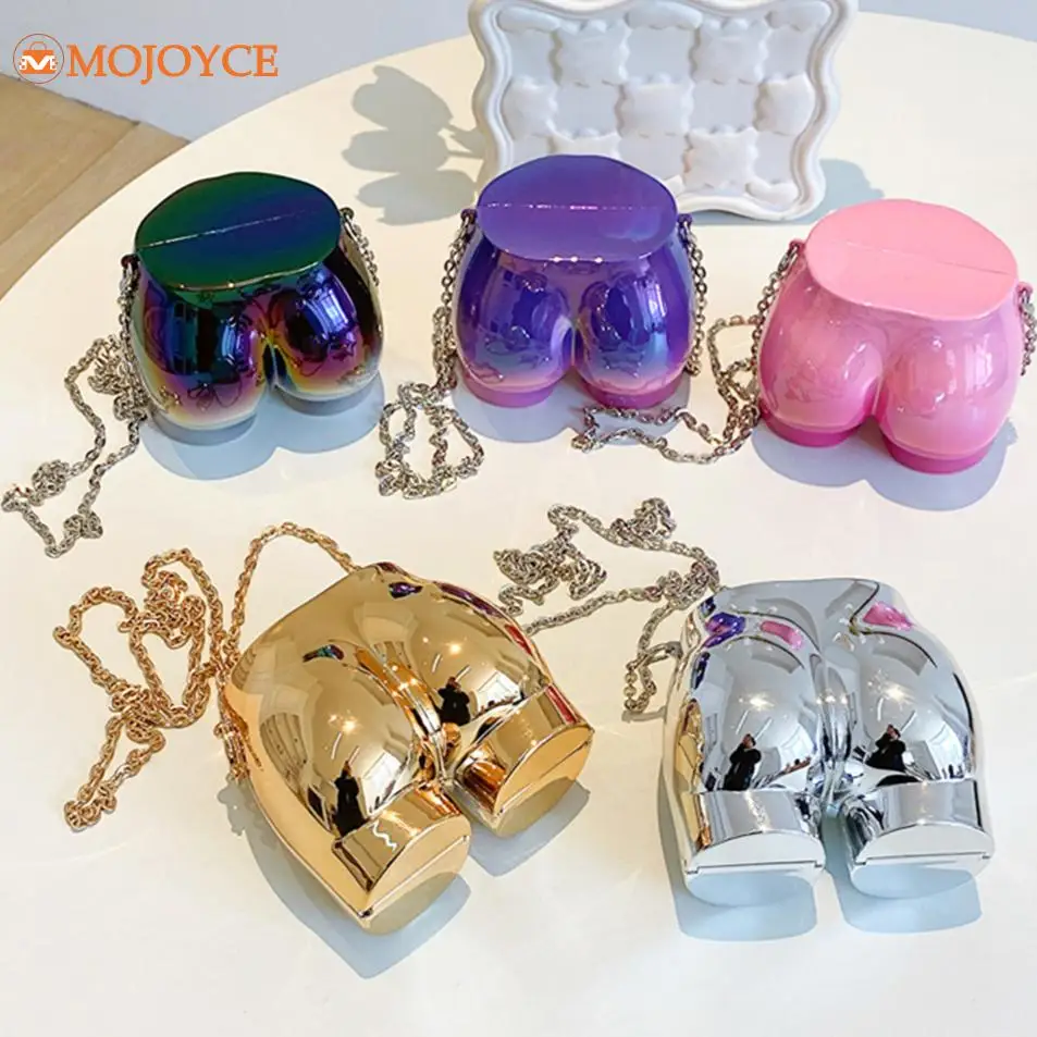 Funny-Acrylic-Evening-Handbags-INS-Unique-Butt-Shaped-Chain-Crossbody ...