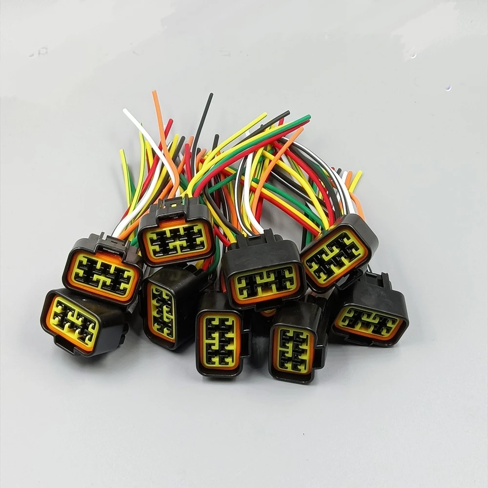 Motorcycle-Bicycle-CDI-8-Pin-Ignition-Connector-Igniter-Plug-For-Suzuki ...