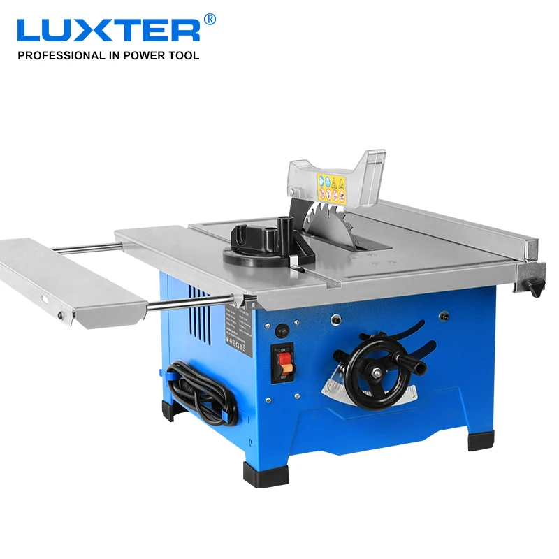 LUXTER 가정용 목공 테이블 톱 기계, 알루미늄 절단용, 8 인치, 1500W