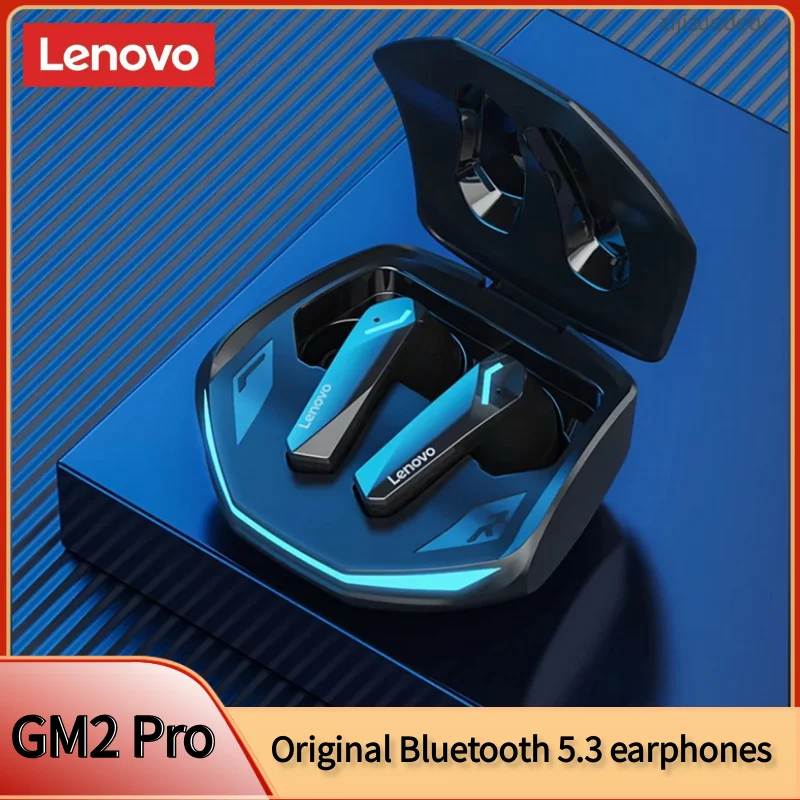 Lenovo-auriculares-inal-mbricos-GM2-Pro-con-Bluetooth-5-3-aud-fonos-deportivos-para-correr ...