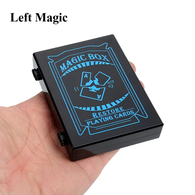 Surprise-Restore-Box-Magic-Tricks-Black-Plastic-Box-Broken-Paper-Card ...