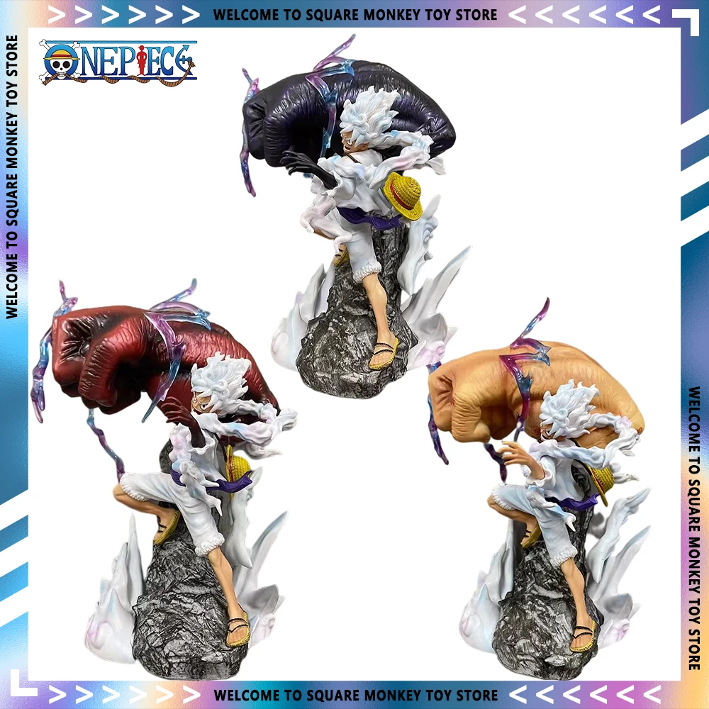 One Piece Anime Figure Luffy Punch Figurine Nika Luffy Figures One ...