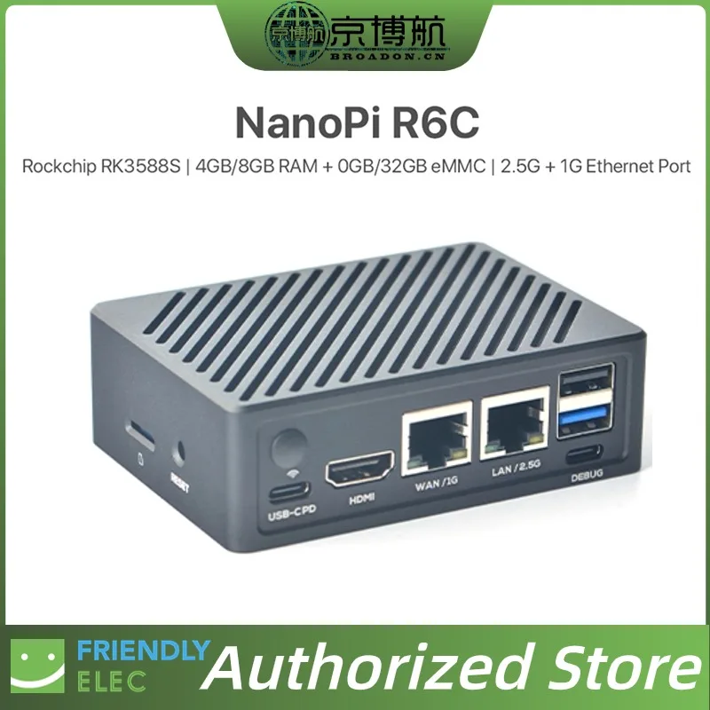 FriendlyELEC-NanoPi-R6C-Routing-Development-Board-2-5G-Gigabit-Rockchip ...