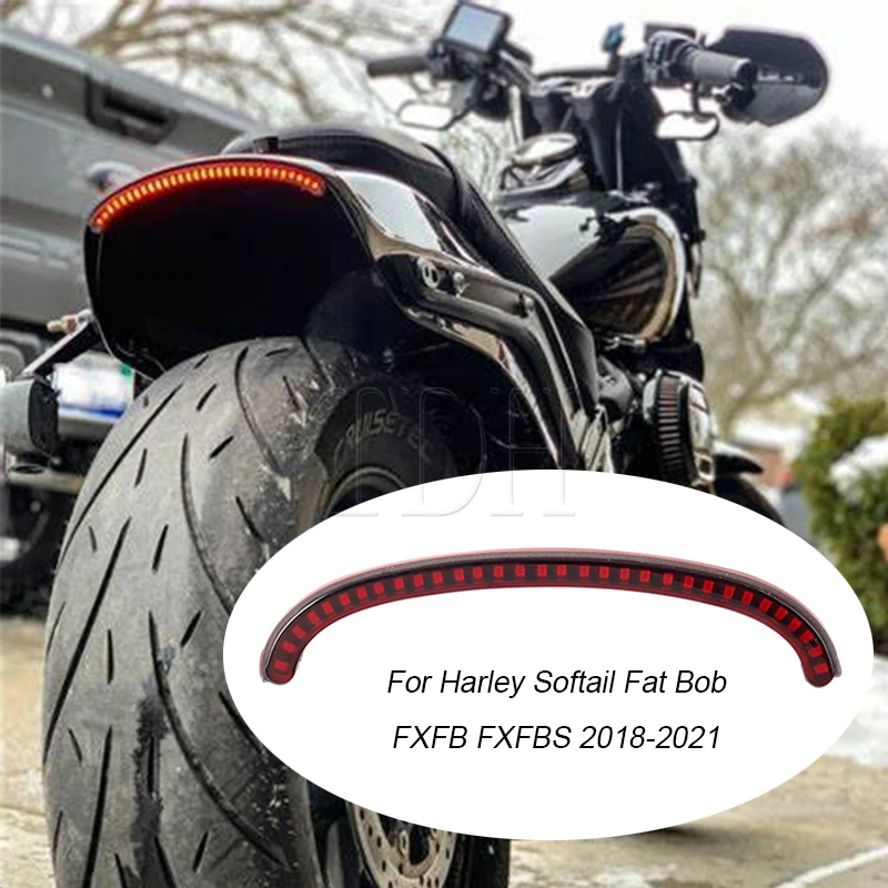 Motorcycle-Rear-Fender-LED-Taillights-Turn-Signal-Brake-Running-Light-Lamp-For-Harley-Softail ...