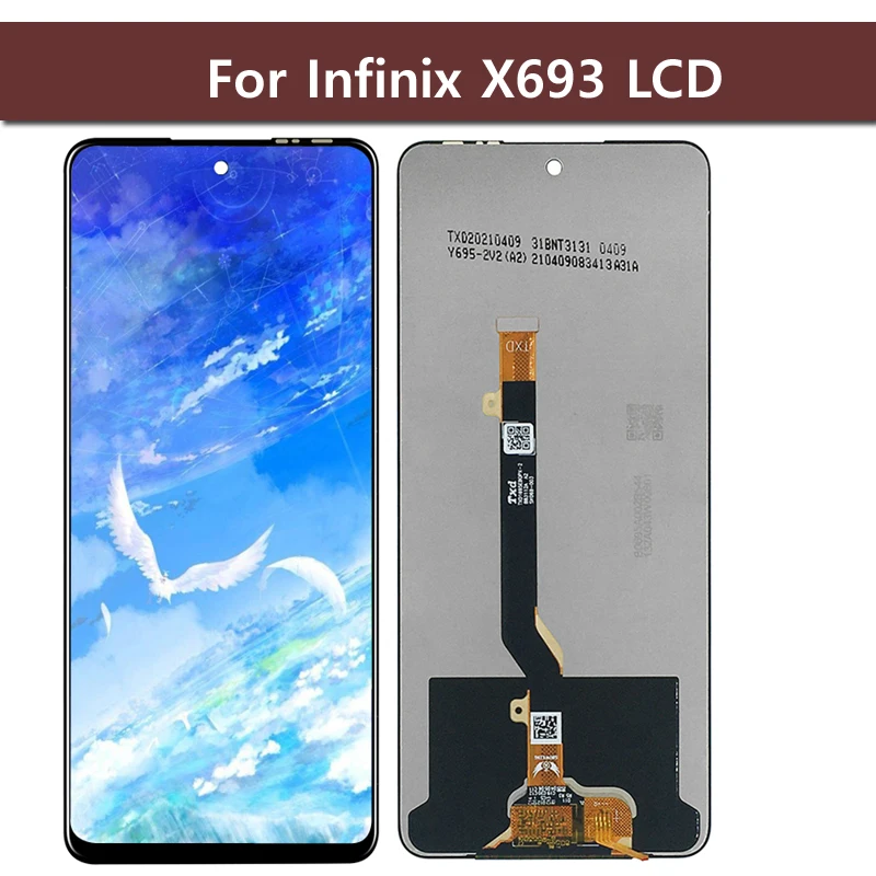 Original-6-95-Inch-LCD-Black-For-Infinix-Note-10-X693-LCD-Display-Touch ...