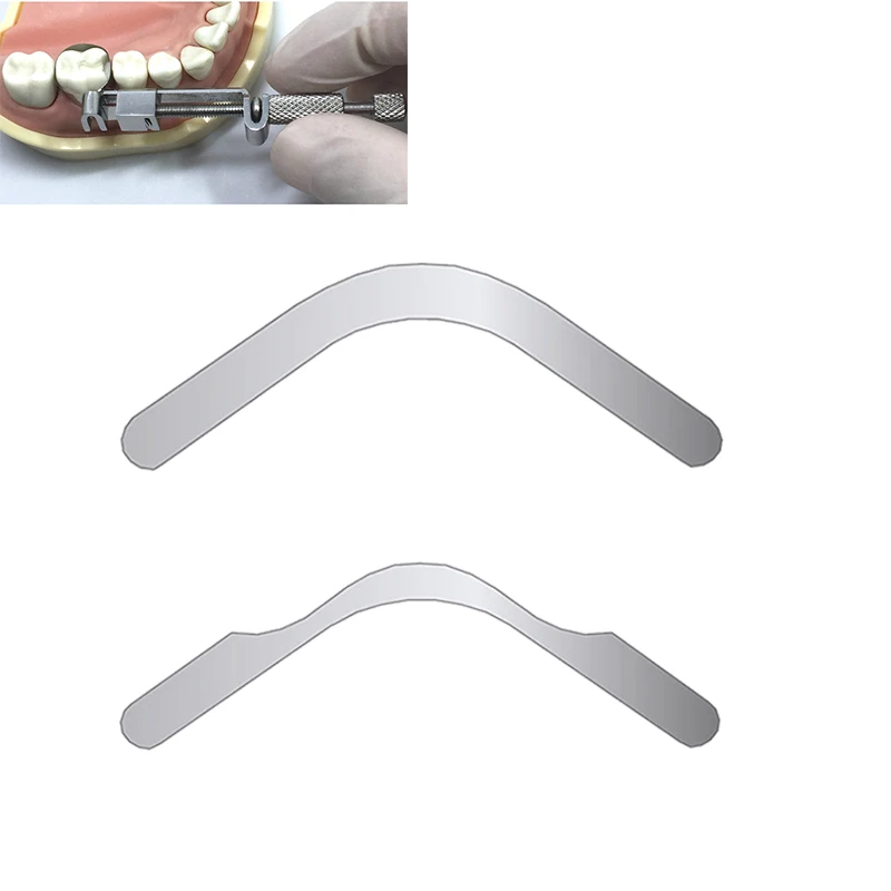 20Pcs Dental Tofflemire Matrix Gingival Wall Lift Large Curvature ...