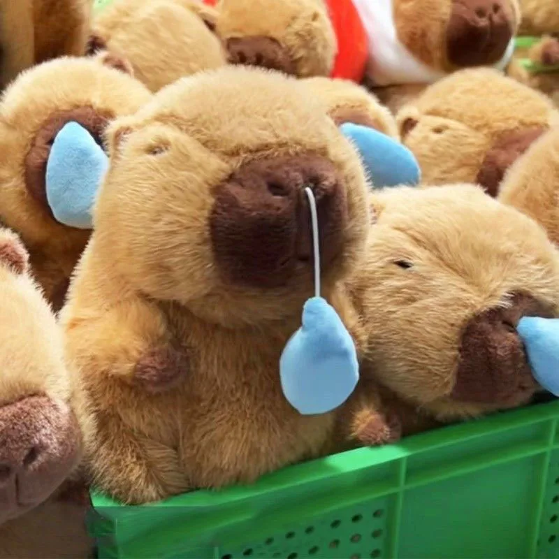 Miniso-Cute-Runny-Nose-Capybara-Plush-Toys-Cartoon-Anime-Doll-Soft ...