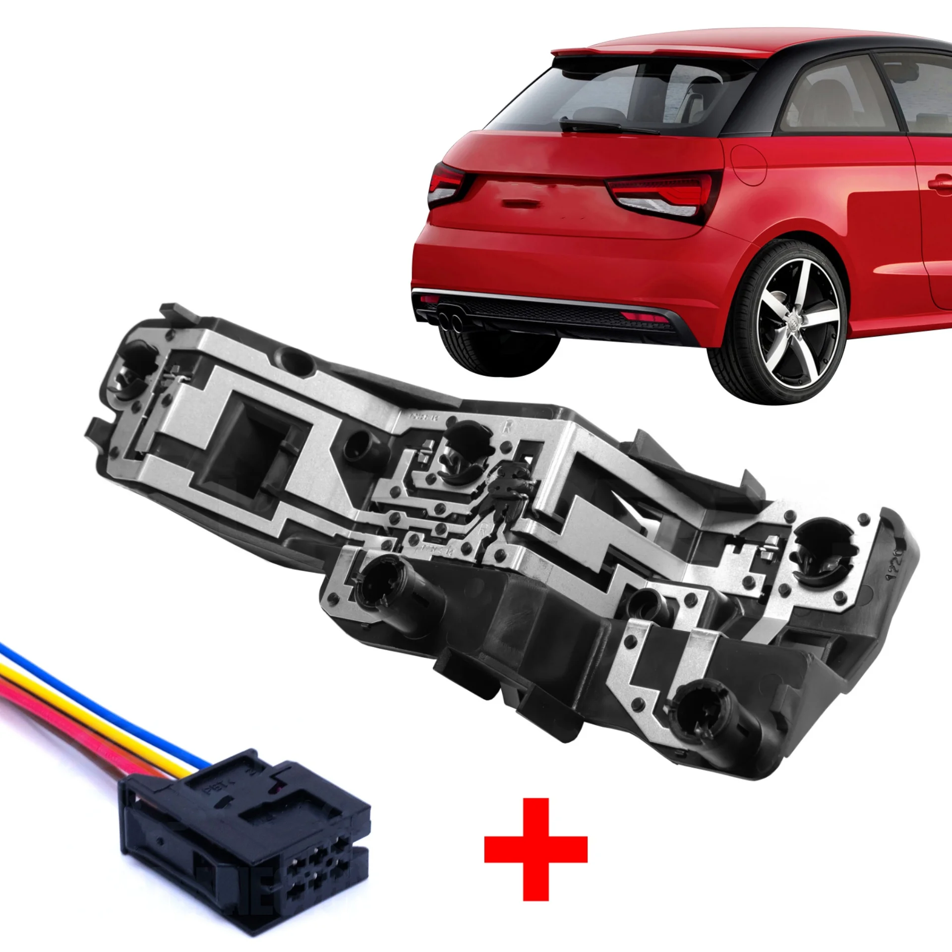 Auto Rear Tail Light Cluster Bulb Holder Support For AUDI A1 2011 2012 ...