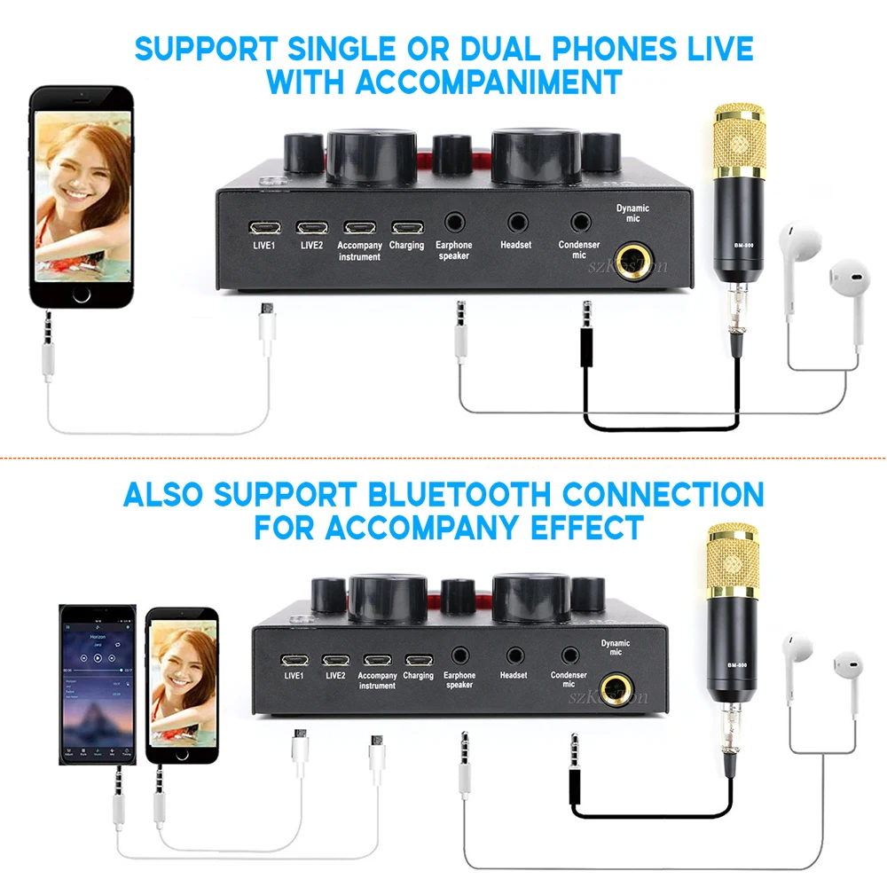 Dj External Sound Card