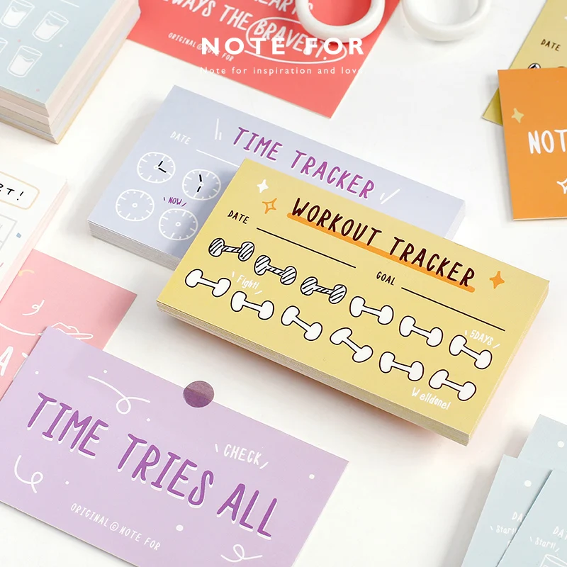 30-Sheets-Small-Habit-Series-Memo-Pad-Journal-Decoration-Material-Paper ...