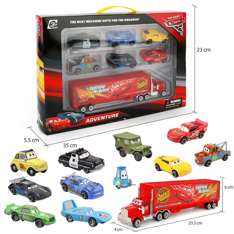 1-55-Disney-Pixar-Cars-3-Metal-Diecast-Car-Model-Toy-Gift-Set-Lightning ...