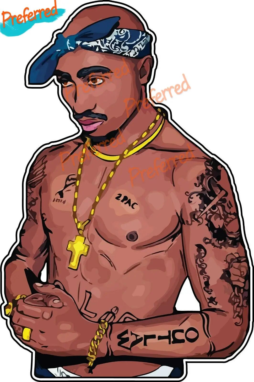 Tupac Arm Tattoos