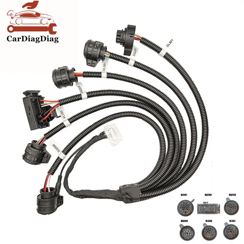 Professional For VW For VAG OCK DL382 For AUDI Gearbox Adapter Cables ...
