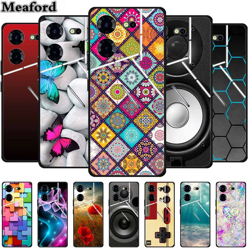 Luxury-Case-For-Tecno-Pova-5-Pro-5G-TPU-Soft-Silicone-Back-Cover-for ...