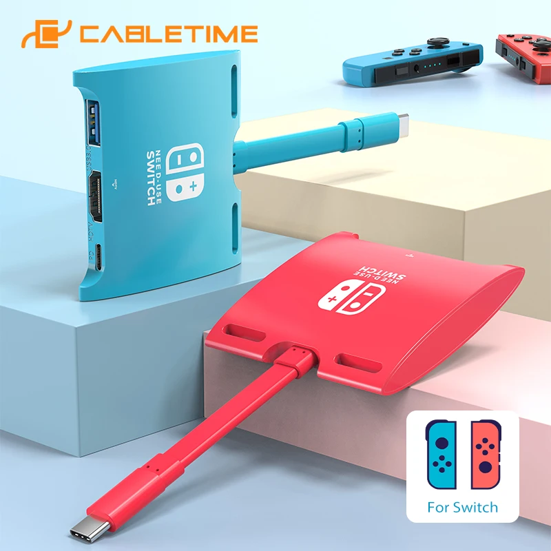 Switch-Dock-Hub-For-Nintendo-dock-station-to-4K-HDMI-Docking-Station ...
