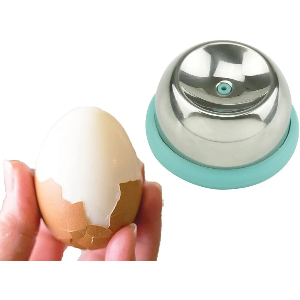 Stainless Steel Egg Piercer with Sturdy Base, Heavy Duty Tool for Hard ...