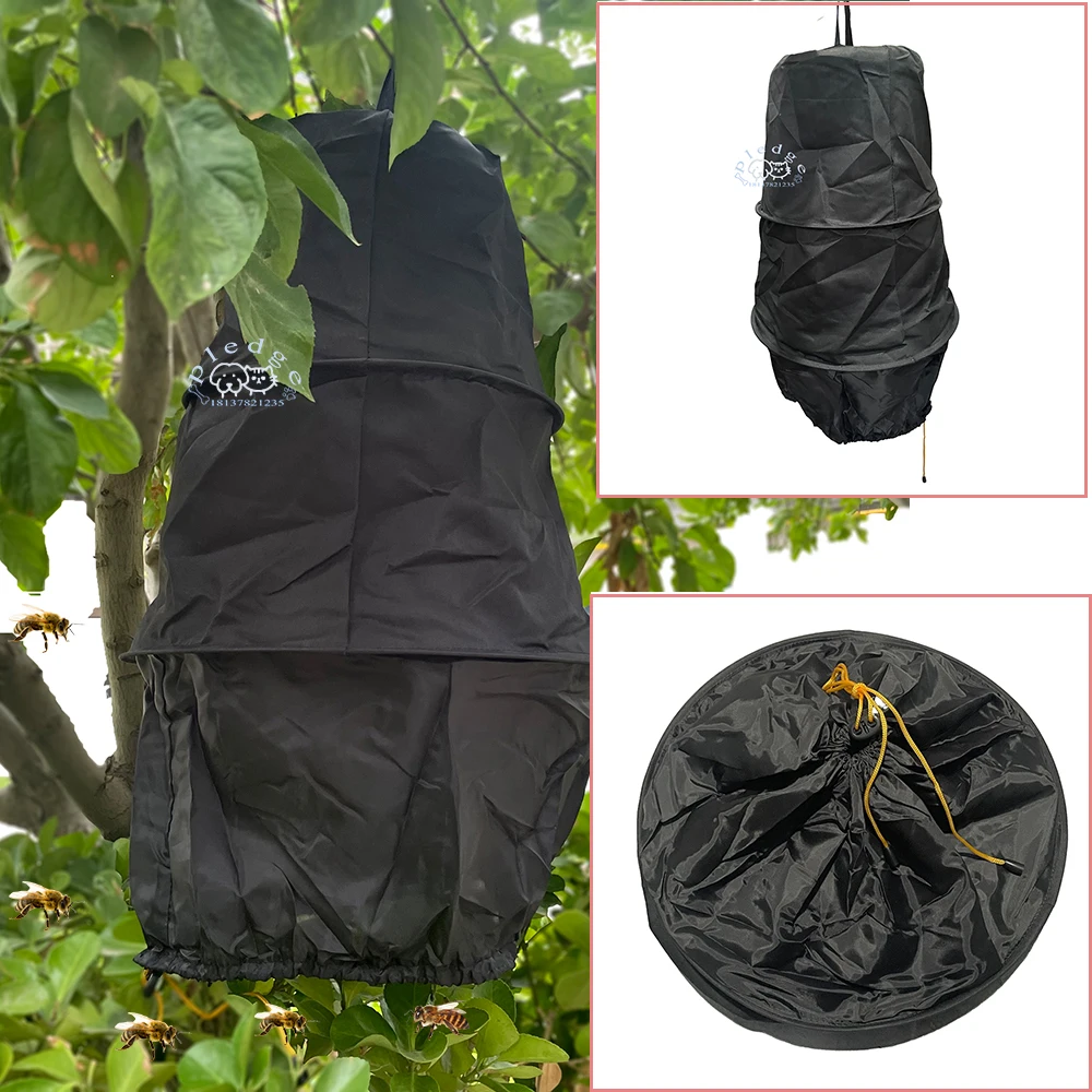 1PCS Beekeepers Black Cloth Bee Catcher Portable Bee Trap Box & Swarm ...