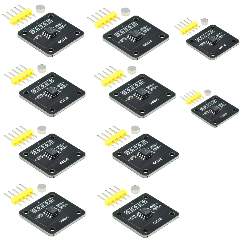 MT6701 Magnetic Induction Angle Measurement Sensor Module 14-Bit High ...