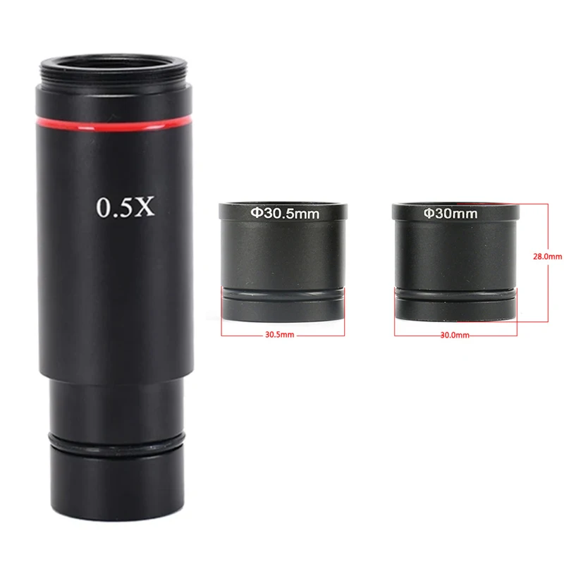 0-5X-C-Mount-Microscope-Adapter-23-2Mm-Electronic-Eyepiece-Reduction ...