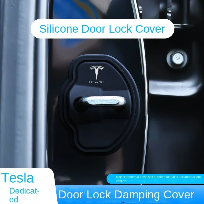 Suitable-for-Tesla-ModelY3X-car-door-lock-covers-door-lock-buckles ...