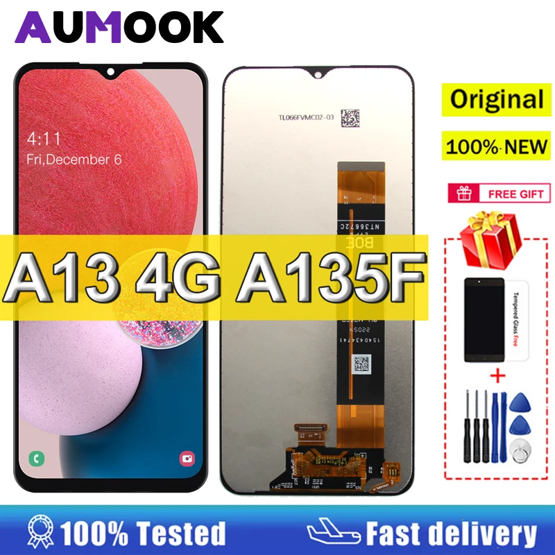 Original Display For Samsung Galaxy A13 4G A135F A137F LCD Display ...