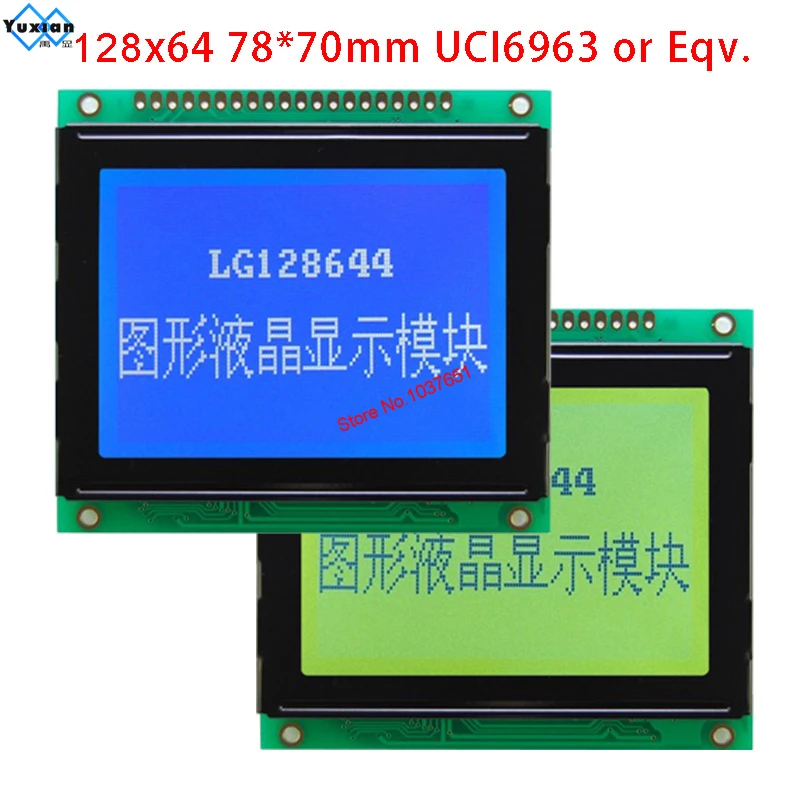 12864-Lcd-Display-T6963C-UCI6963-LG128644-78x70cm-compatible-WG12864D ...
