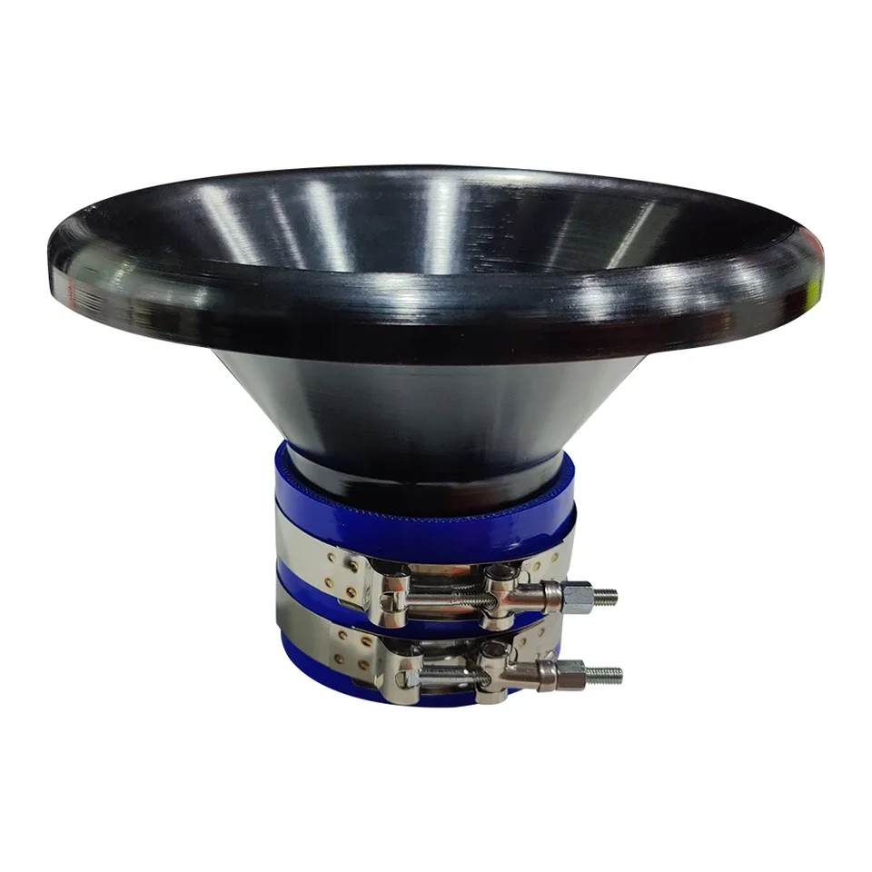 3.5inch Bellmouth Velocity Stack Adapter Turbo Air Intake Horn Air ...