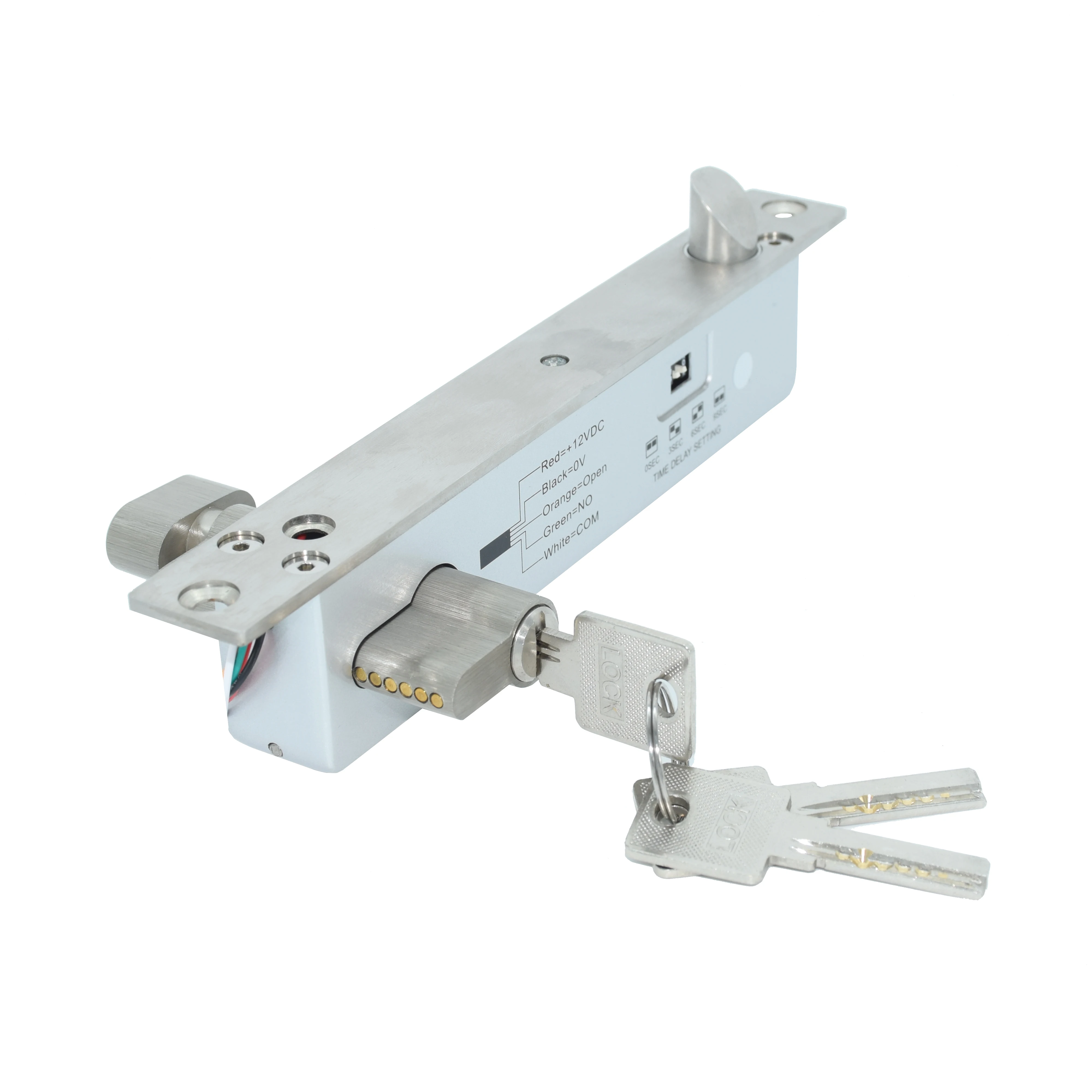 DC12V-Fail-Secure-Electric-Drop-Bolt-Lock-With-Bevel-Bolt-Cylinder ...