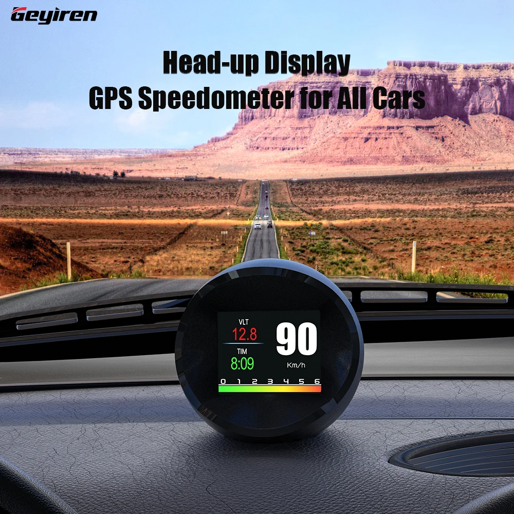 Geyiren-GP11-GPS-HUD-Speedometer-Digital-Slope-Meter-4x4-Inclinometer ...