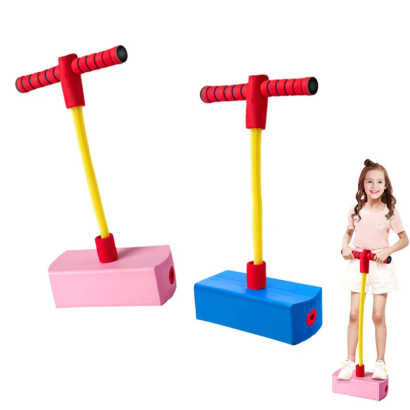Kids Frog Jump Pole Sports Outdoor Toy Kids Grow Taller Balance Trainer ...