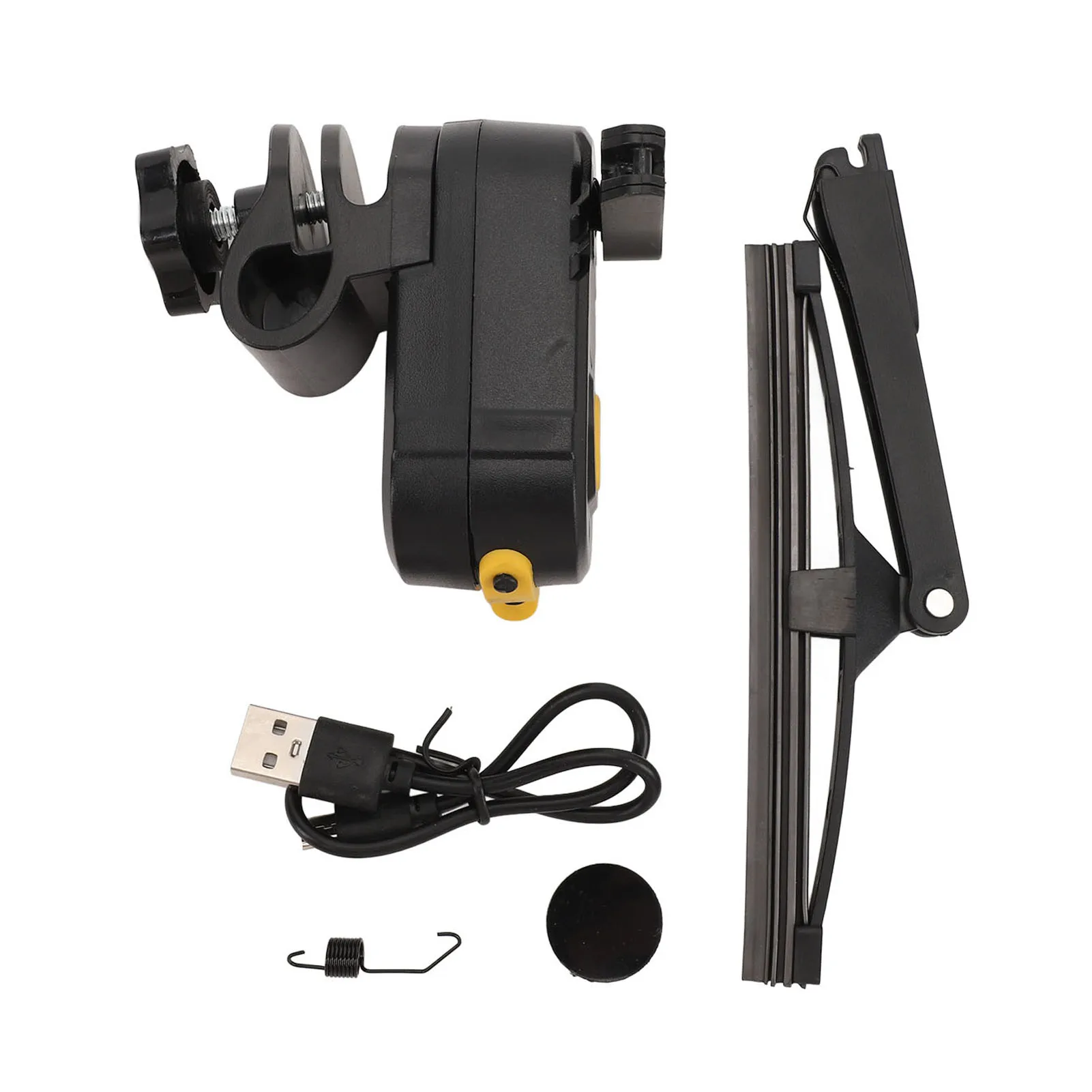 New Motorcycle Windshield Wiper Water Resistant 2 Speed 170 Degree ...