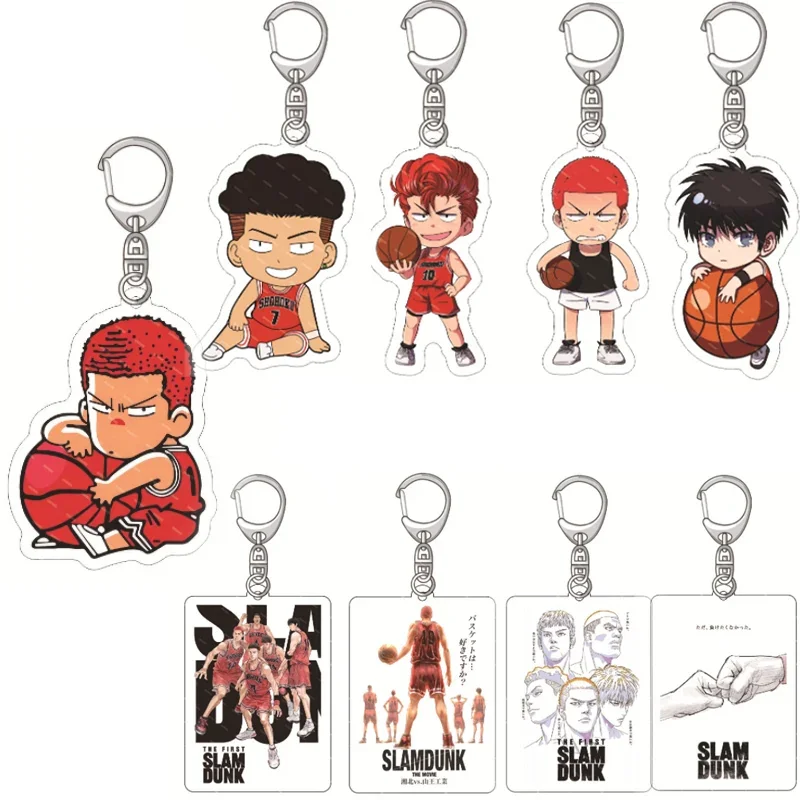 Anime-Slam-Dunk-Acrylic-Keychain-Akagi-Hanamichi-Sakuragi-Rukawa-Miyagi ...