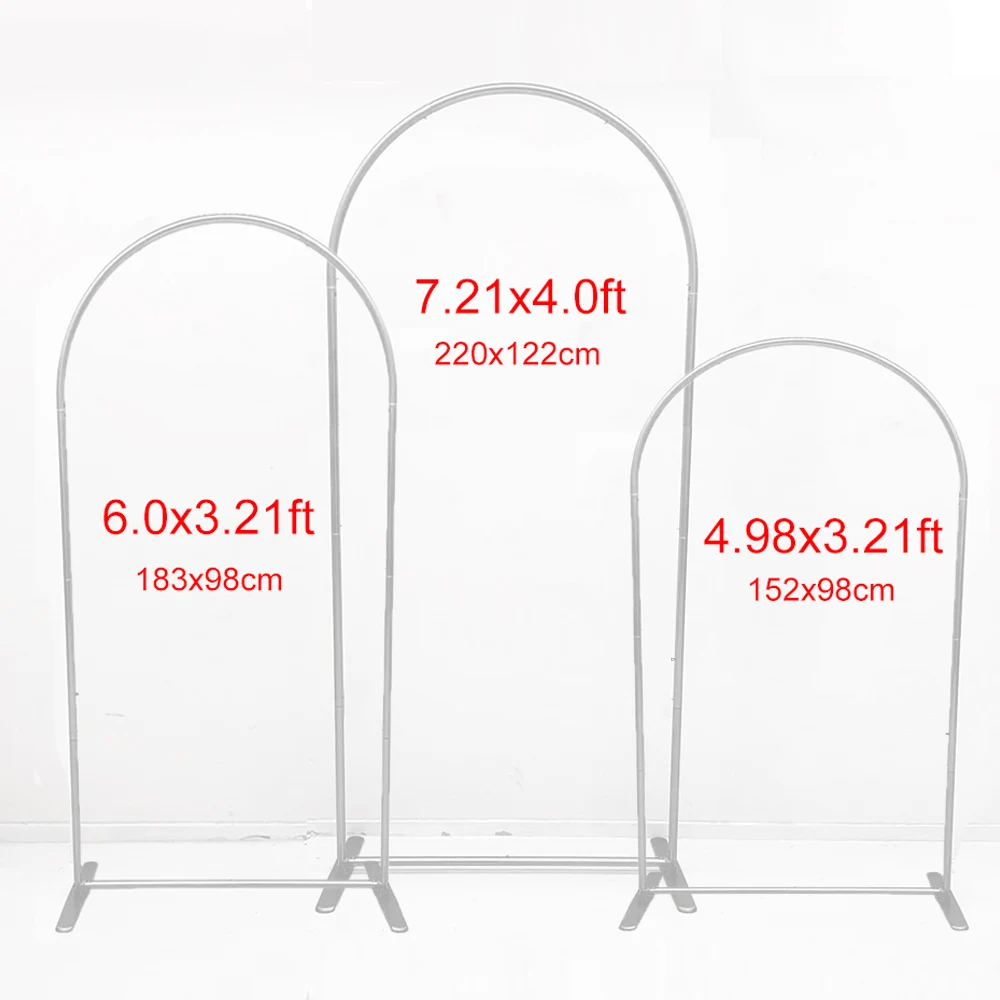 2-3Pcs-Silver-Backdrop-Stand-Stable-Easy-Assemble-Aluminum-Alloy-Metal ...