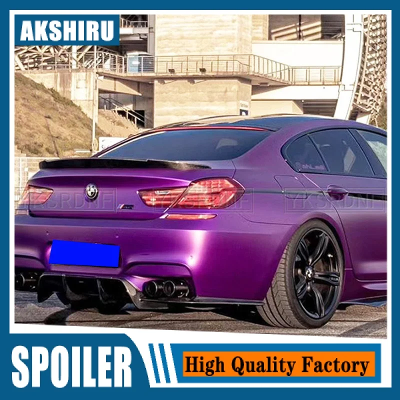 For-BMW-M6-F12-F13-F06-4-and-2-doors-Carbon-Fiber-rear-boot-Wing ...