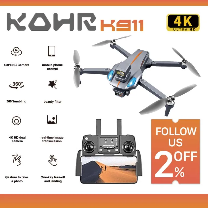 KOHR-K911-Max-c-mara-Dual-8k-Drone-Streamer-c-mara-de-posicionamiento ...